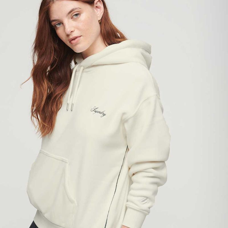 Buzo Cerrado Para Mujer Drop Needle Velour Boxy Superdry | BUZOS ...