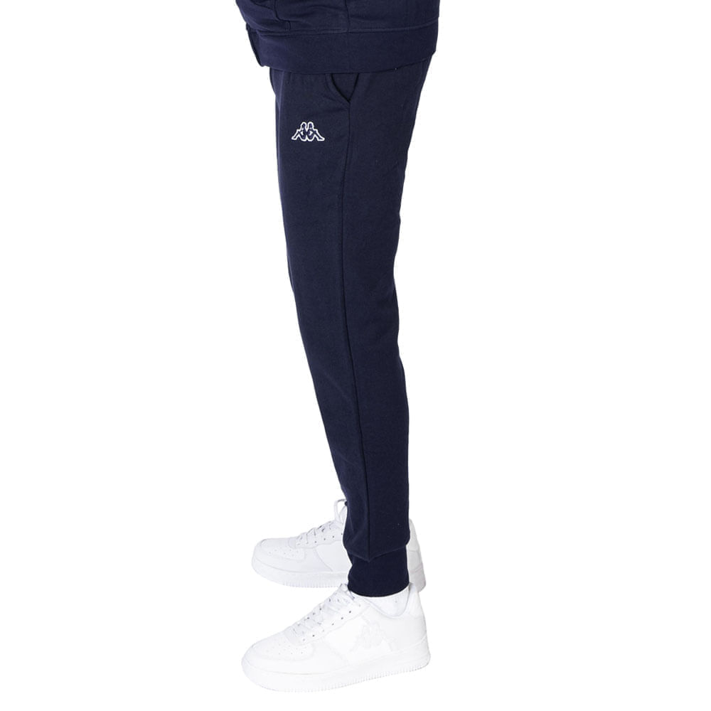 Logo Tape Pantalon Zant Azul Jogger Hombre Kappa - Pilatos