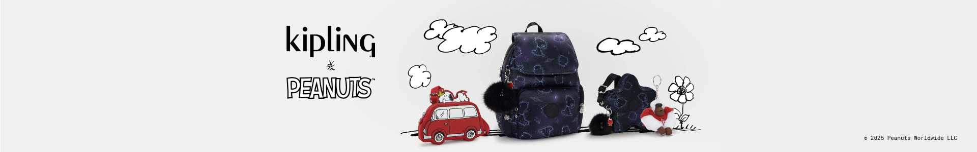 Kipling x Peanuts: la colección más esperada en Pilatos